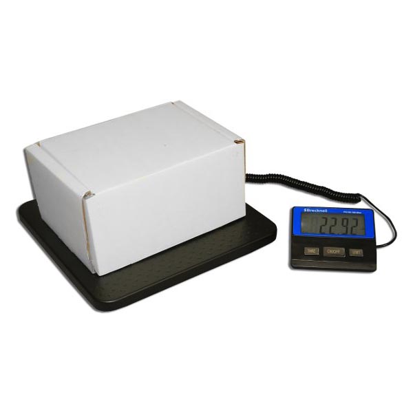 Brecknell PS150 SLIMLINE Portable Bench Scale, 150 x 0.1 lbs