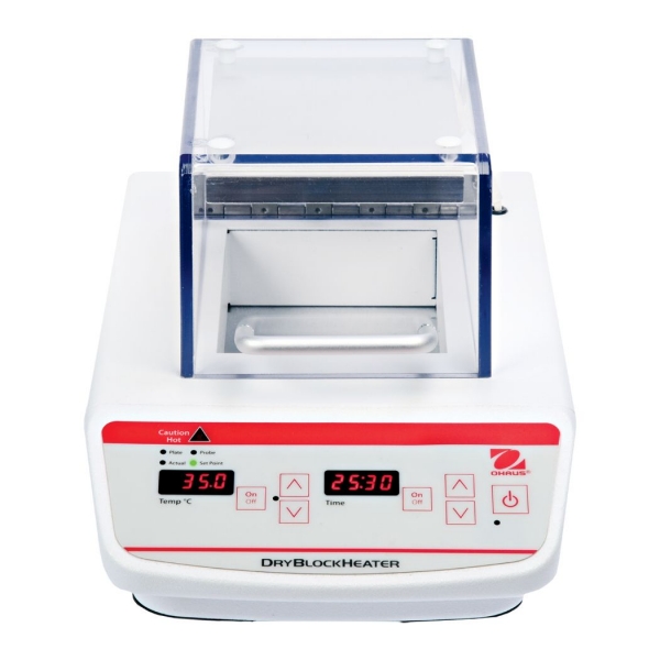 Ohaus HB2DGHL Dry Block Heater with Lid, 2 Blocks