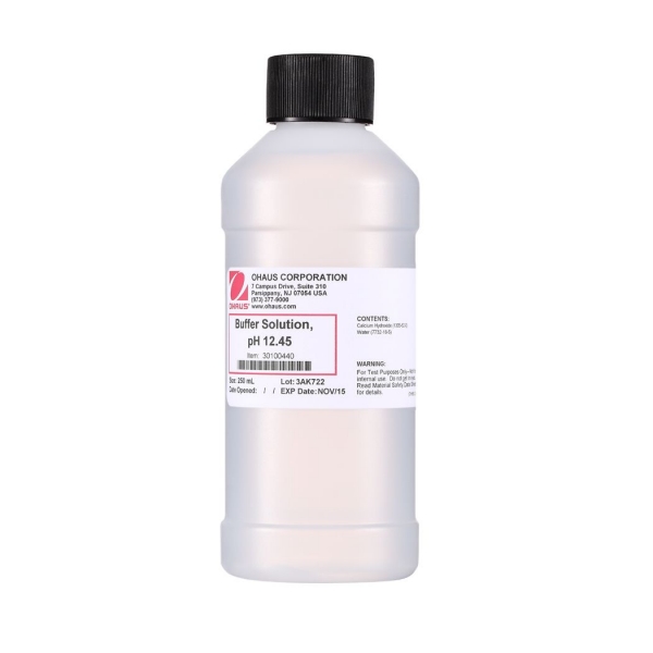 Ohaus 30100440 12.45 pH Buffer, 250ml